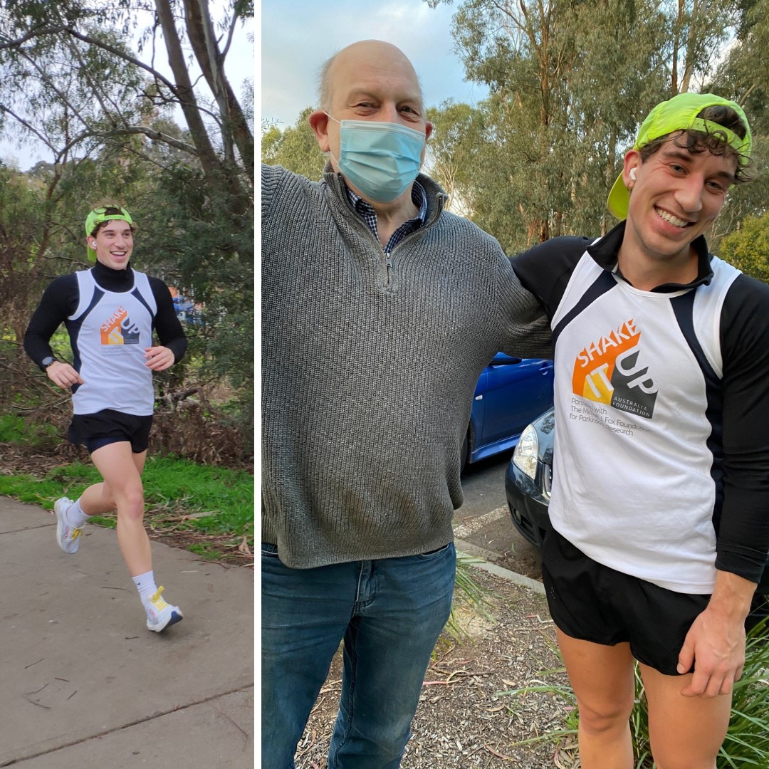 Daniel runs a half marathon for Parkinson’s - Shake It Up